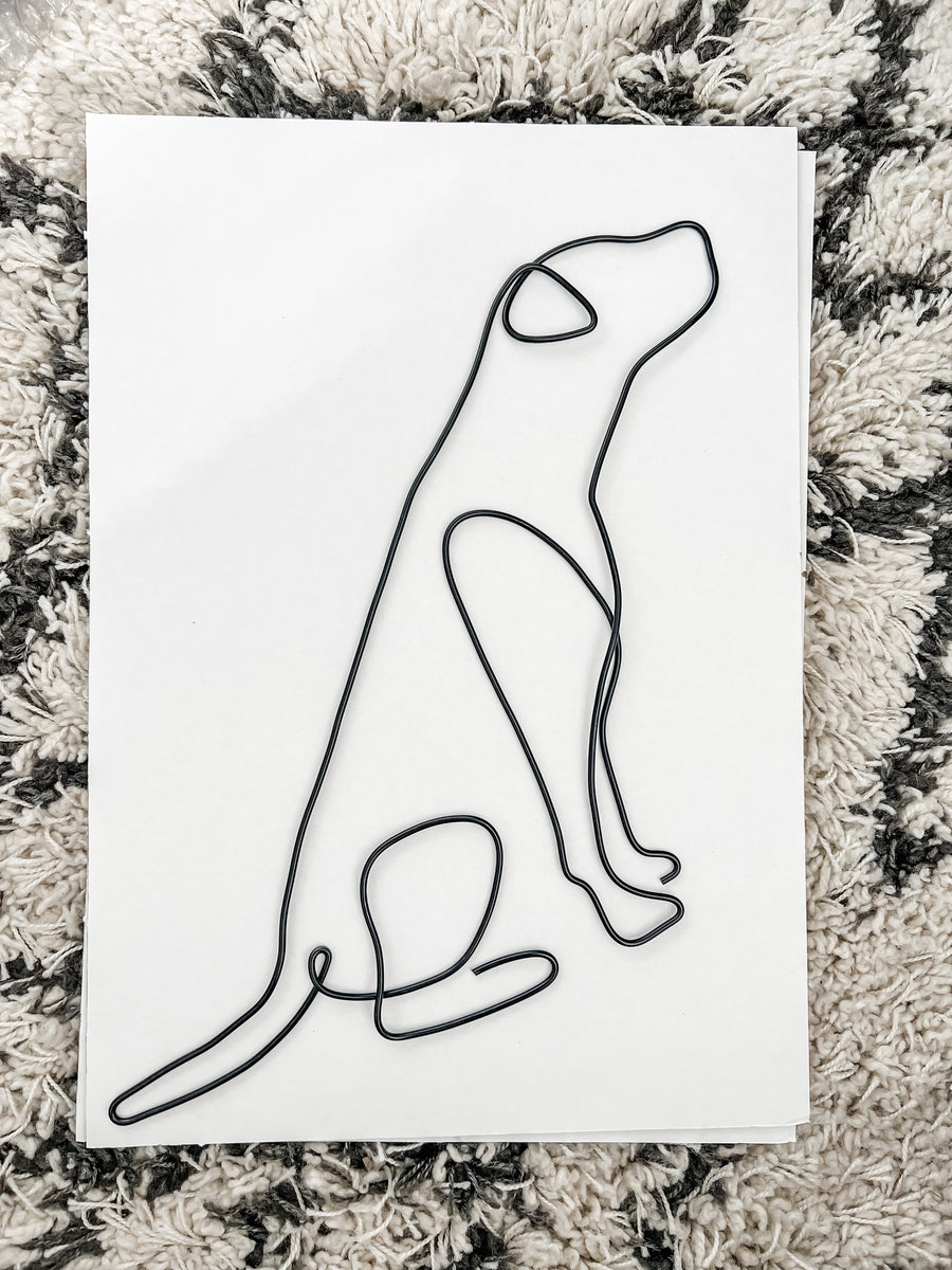 Wire Labrador XL – In other words designs